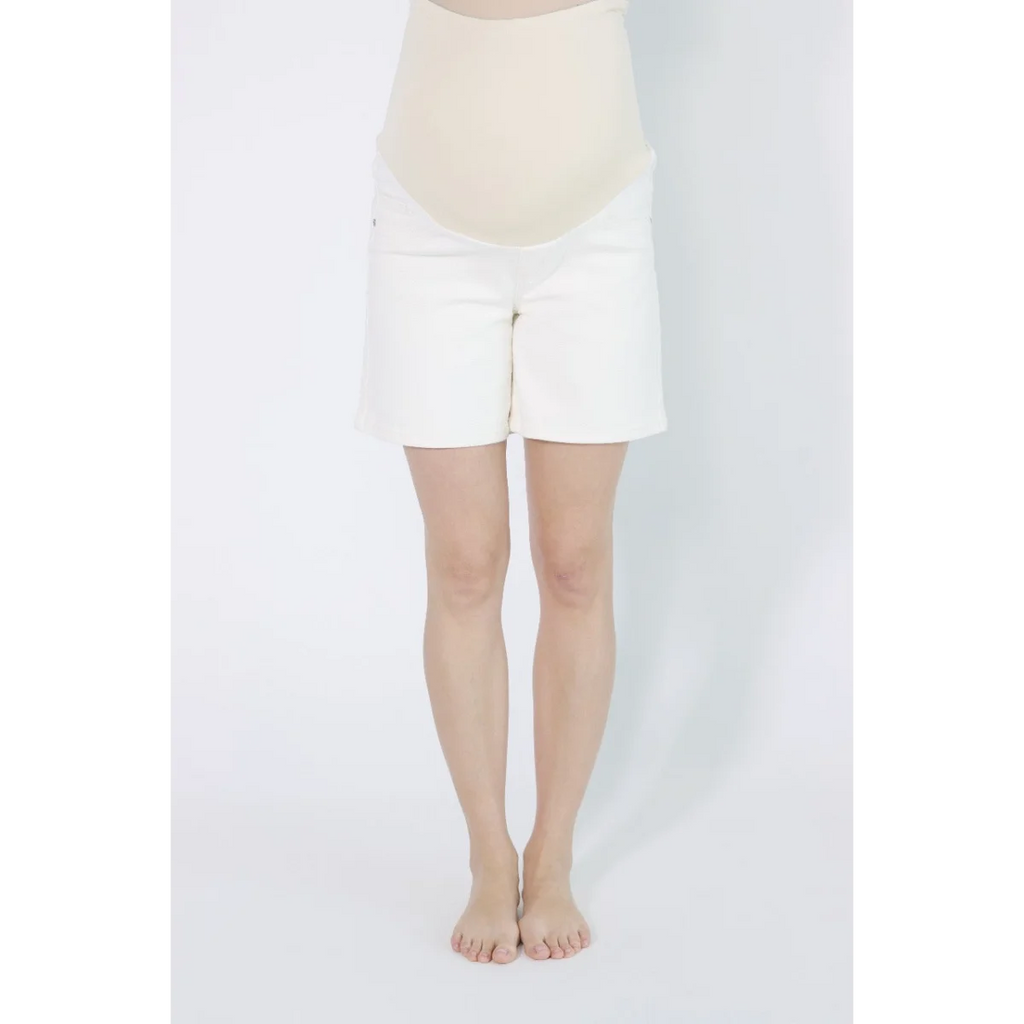 Le Mom Short (White) - LeBump Denim Best Sellers – LÉ BUMP